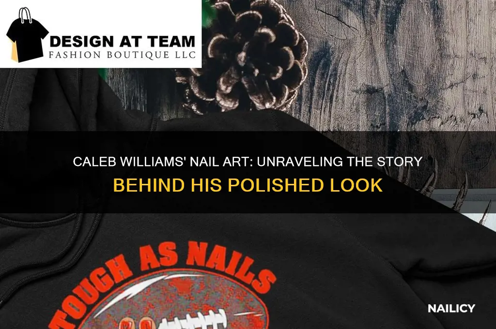 Caleb Williams' Nail Art: Unraveling The Story Behind His Polished Look ...