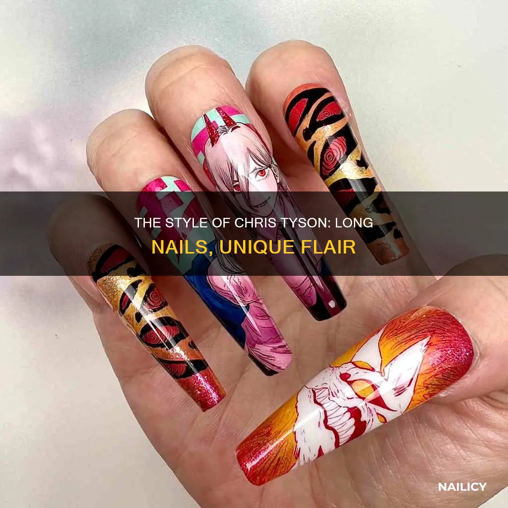 The Style Of Chris Tyson: Long Nails, Unique Flair | Nailicy