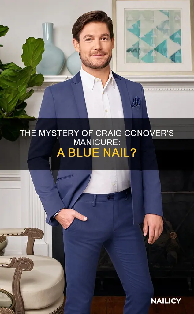 The Mystery Of Craig Conover's Manicure: A Blue Nail? | Nailicy