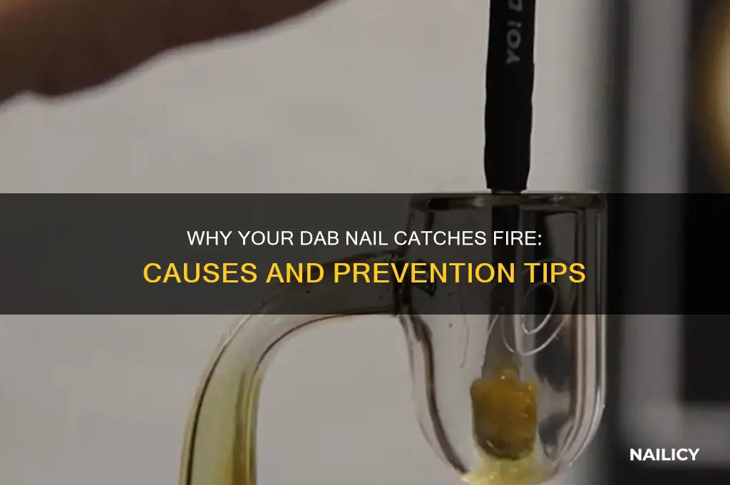 Why Your Dab Nail Catches Fire: Causes And Prevention Tips | Nailicy