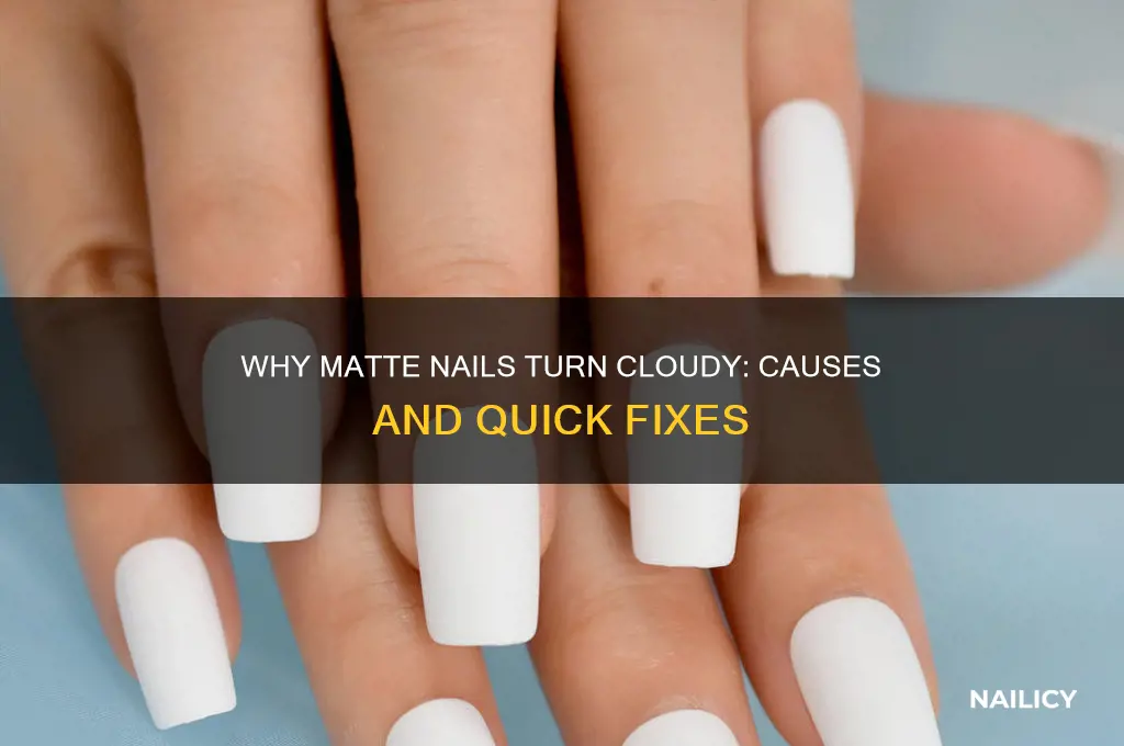 Why Matte Nails Turn Cloudy: Causes And Quick Fixes | Nailicy
