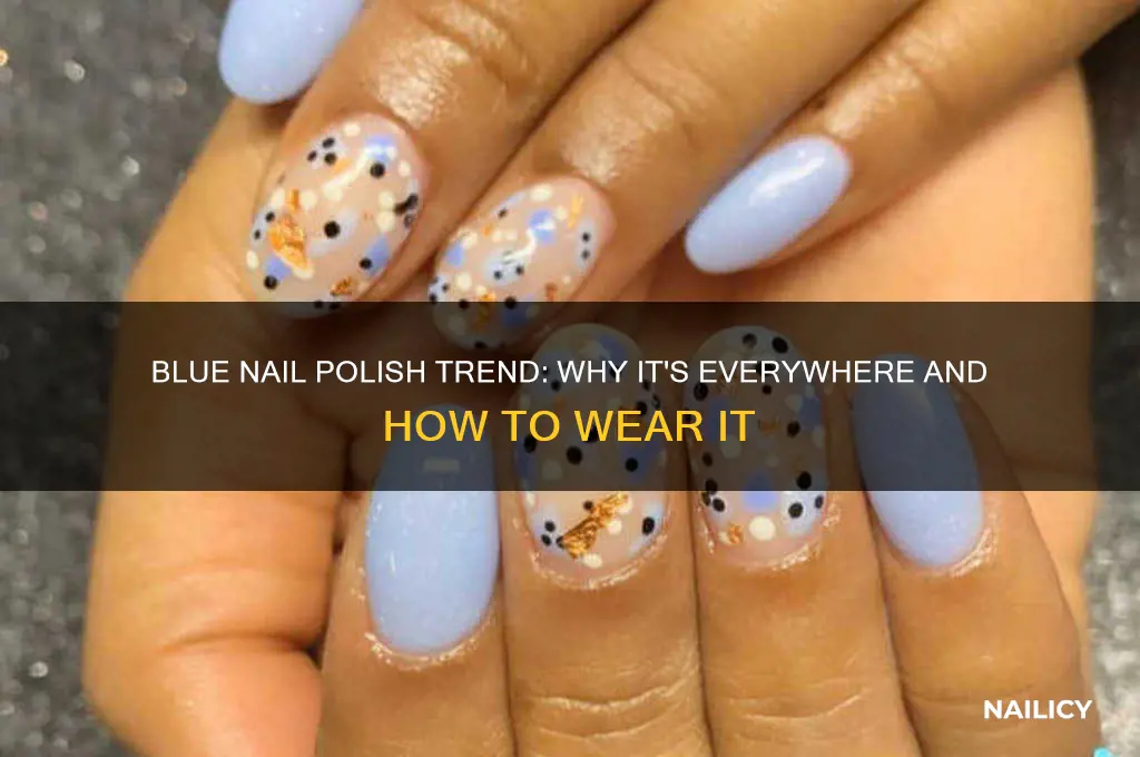 Blue Nail Polish Trend: Why It's Everywhere And How To Wear It | Nailicy