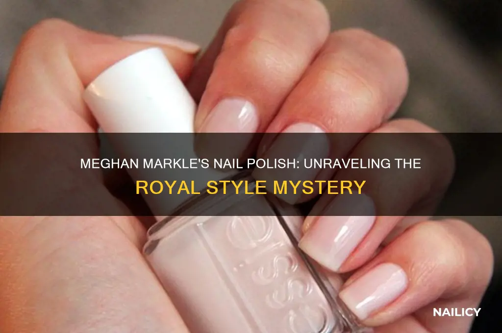 Meghan Markle's Nail Polish: Unraveling The Royal Style Mystery | Nailicy