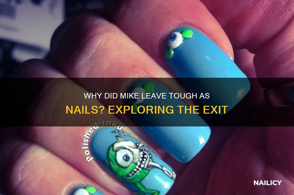 Why Did Mike Leave Tough As Nails? Exploring The Exit | Nailicy
