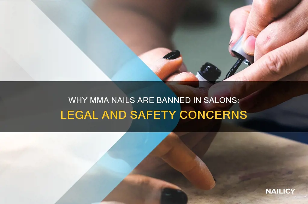 Why Mma Nails Are Banned In Salons: Legal And Safety Concerns | Nailicy