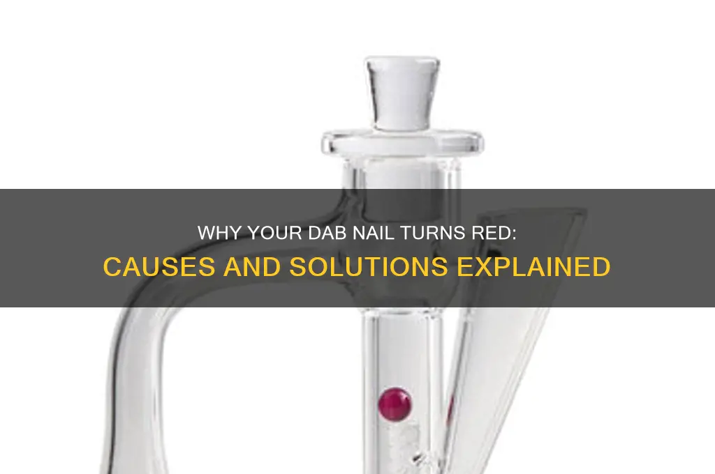 Why Your Dab Nail Turns Red: Causes And Solutions Explained | Nailicy