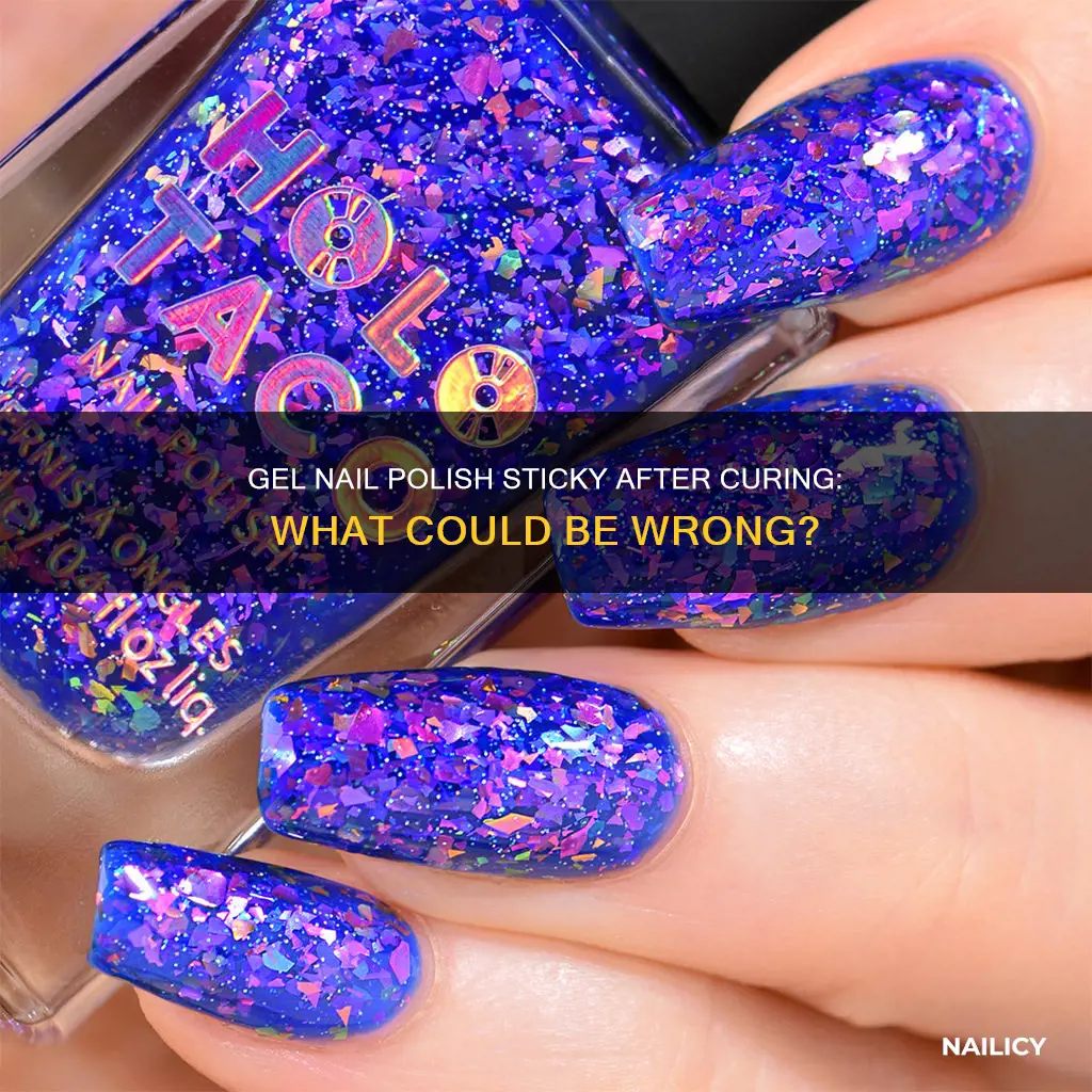 Gel Nail Polish Sticky After Curing: What Could Be Wrong? | Nailicy