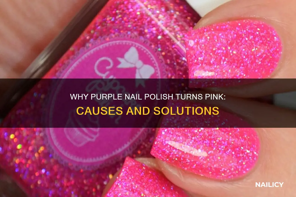 Why Purple Nail Polish Turns Pink: Causes And Solutions | Nailicy
