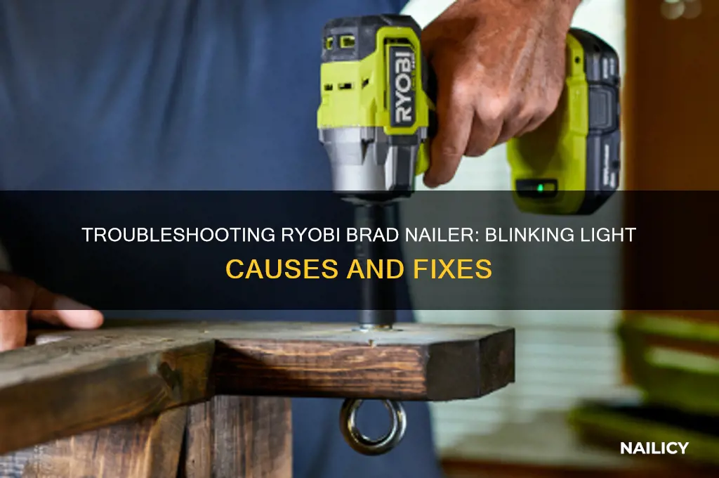 Troubleshooting Ryobi Brad Nailer: Blinking Light Causes And Fixes ...