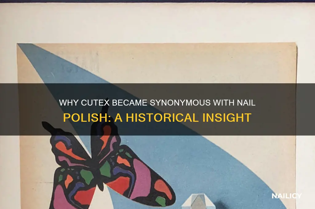 Why Cutex Became Synonymous With Nail Polish: A Historical Insight ...
