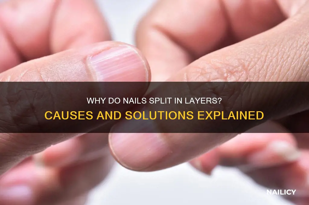Why Do Nails Split In Layers? Causes And Solutions Explained | Nailicy