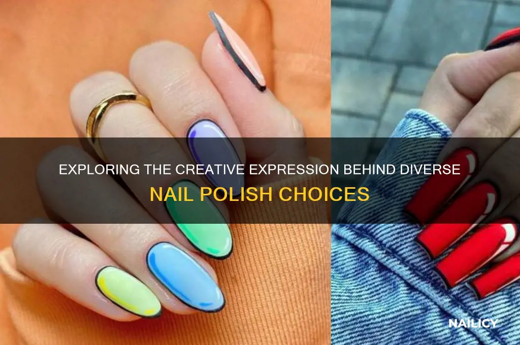 Exploring The Creative Expression Behind Diverse Nail Polish Choices ...