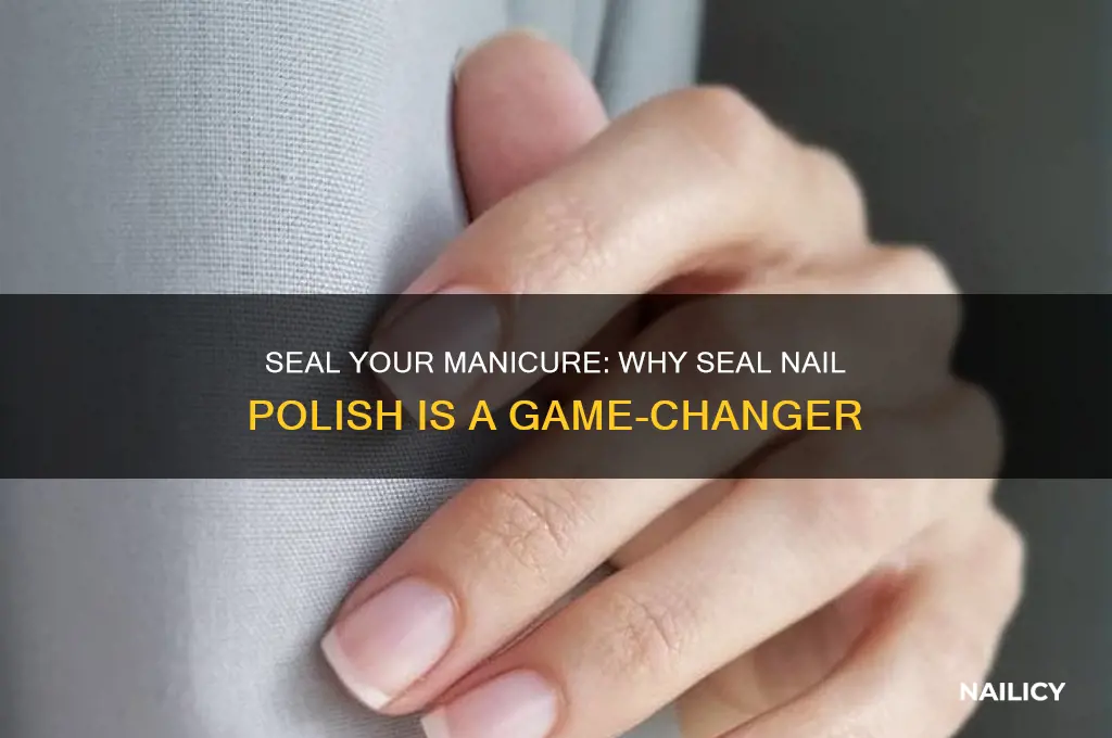 Seal Your Manicure: Why Seal Nail Polish Is A Game-Changer | Nailicy