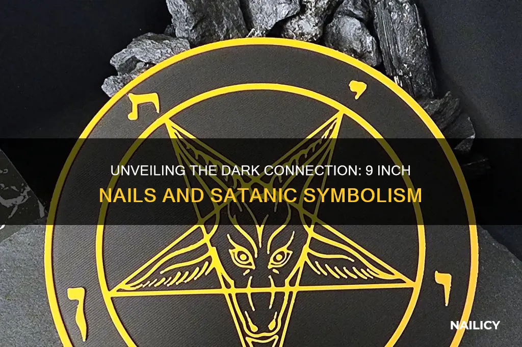 Unveiling The Dark Connection: 9 Inch Nails And Satanic Symbolism | Nailicy