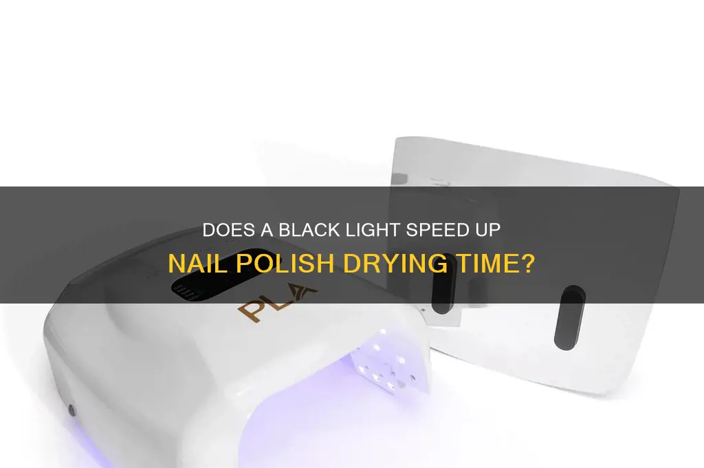 Does A Black Light Speed Up Nail Polish Drying Time? | Nailicy