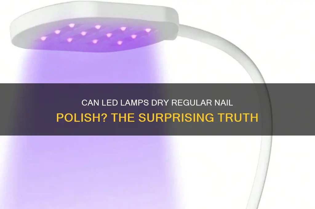 Can Led Lamps Dry Regular Nail Polish? The Surprising Truth | Nailicy