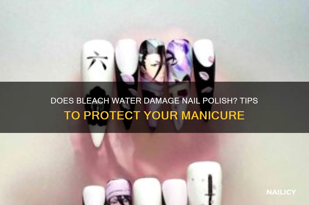Does Bleach Water Damage Nail Polish? Tips To Protect Your Manicure ...