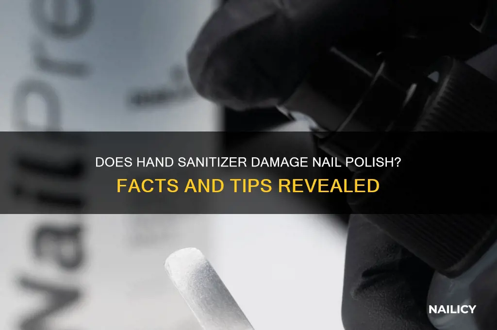Does Hand Sanitizer Damage Nail Polish? Facts And Tips Revealed | Nailicy