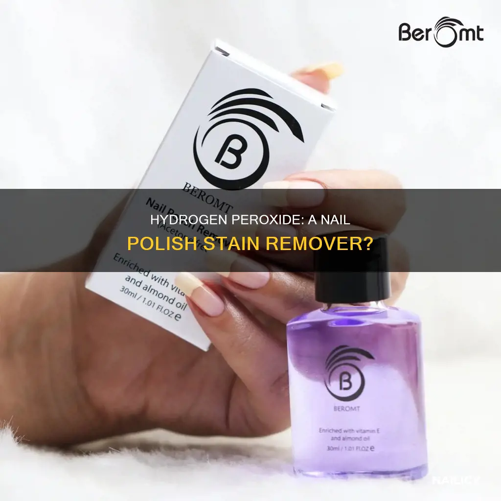 Hydrogen Peroxide: A Nail Polish Stain Remover? | Nailicy