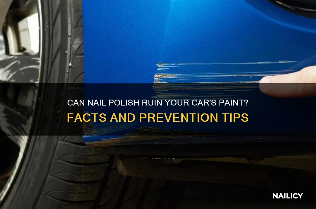 Can Nail Polish Ruin Your Car's Paint? Facts And Prevention Tips | Nailicy