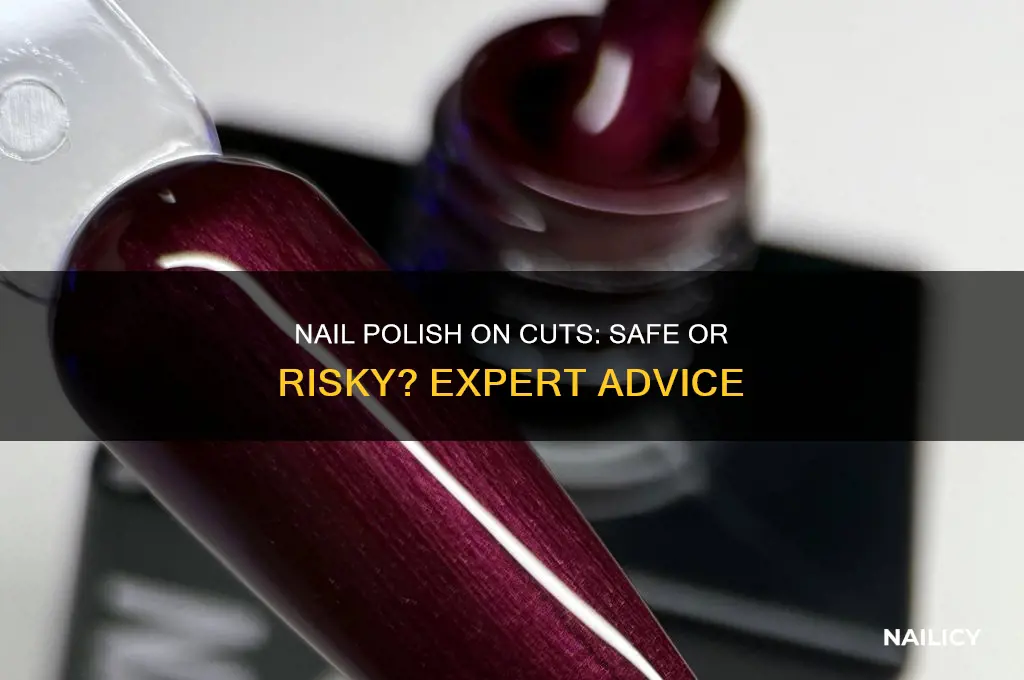Nail Polish On Cuts: Safe Or Risky? Expert Advice | Nailicy