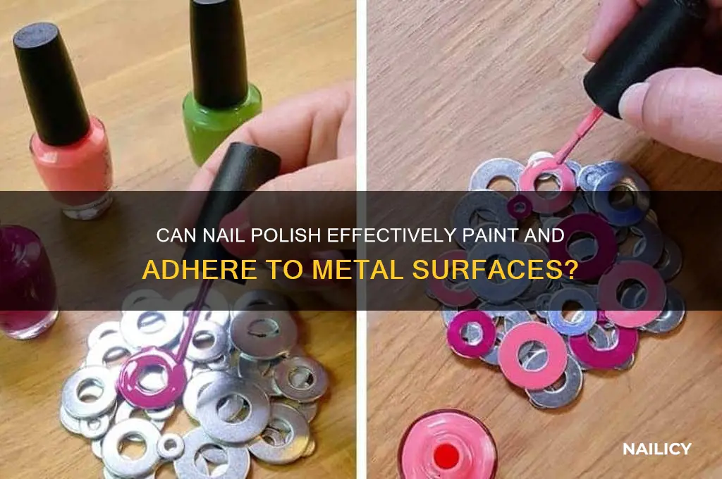Can Nail Polish Effectively Paint And Adhere To Metal Surfaces? | Nailicy