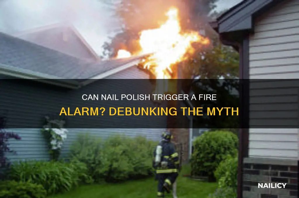 Can Nail Polish Trigger A Fire Alarm? Debunking The Myth | Nailicy