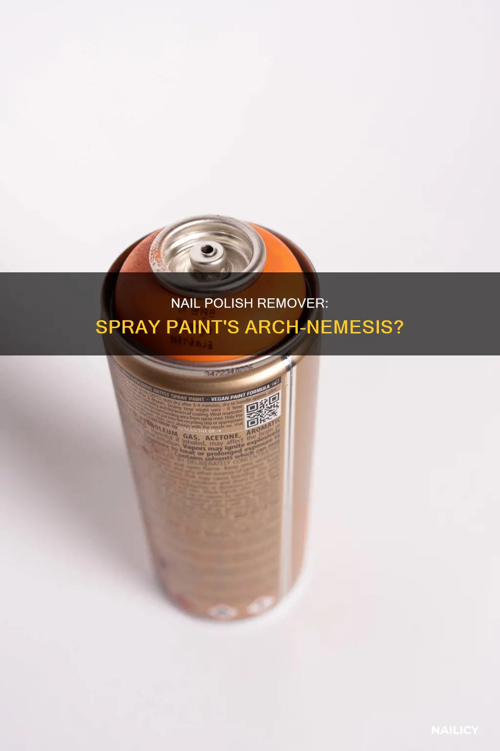 Nail Polish Remover: Spray Paint's Arch-Nemesis? | Nailicy