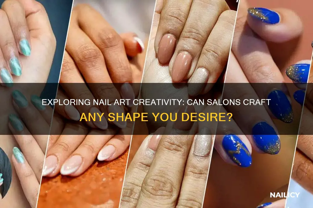 Exploring Nail Art Creativity: Can Salons Craft Any Shape You Desire ...