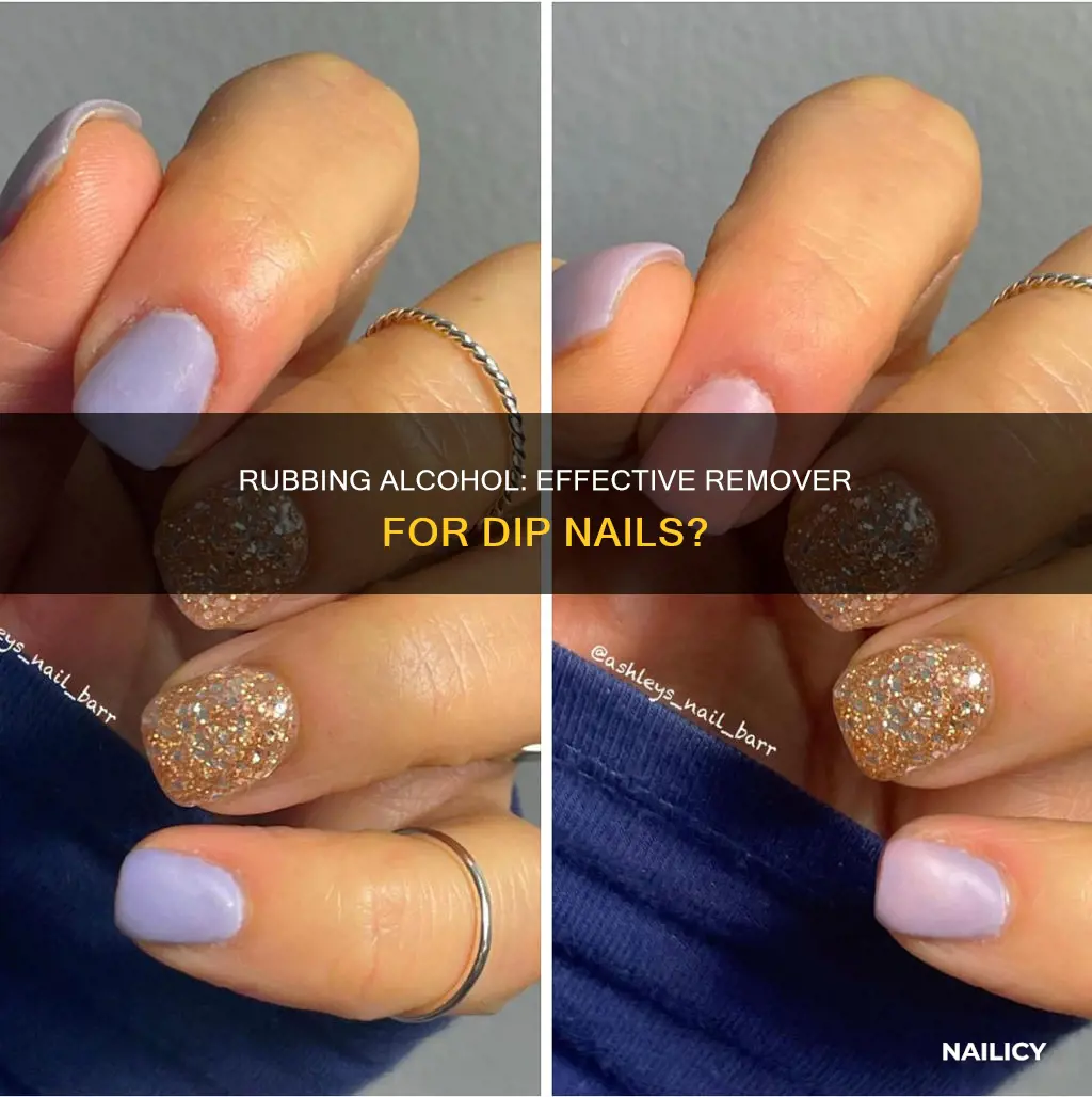 Rubbing Alcohol: Effective Remover For Dip Nails? | Nailicy